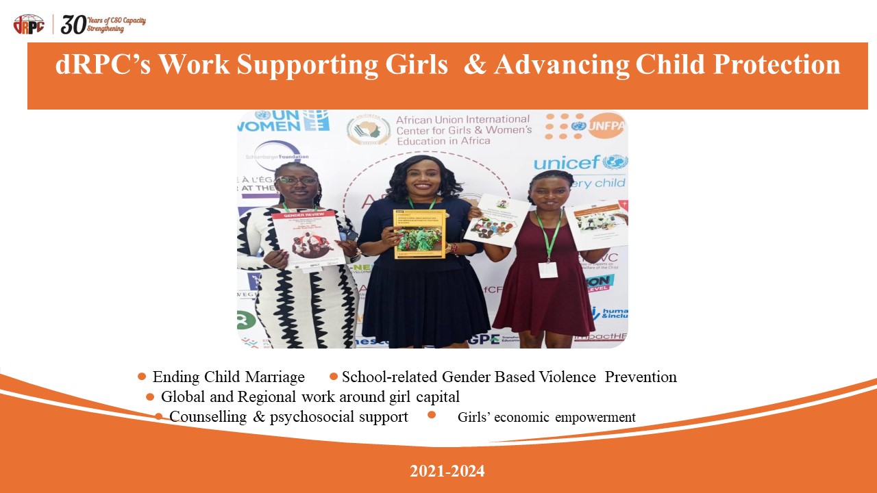 Work with Girls and Girls’ Education – dRPC